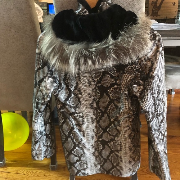 Jackets & Coats | Real Suede Leather Snakeskin Jacket For 81 Yo | Poshmark